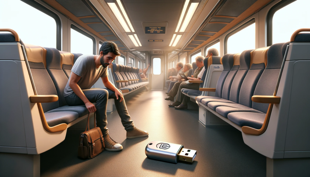 Waarom je nooit een gevonden USB-stick moet gebruiken. - Detective Bayo